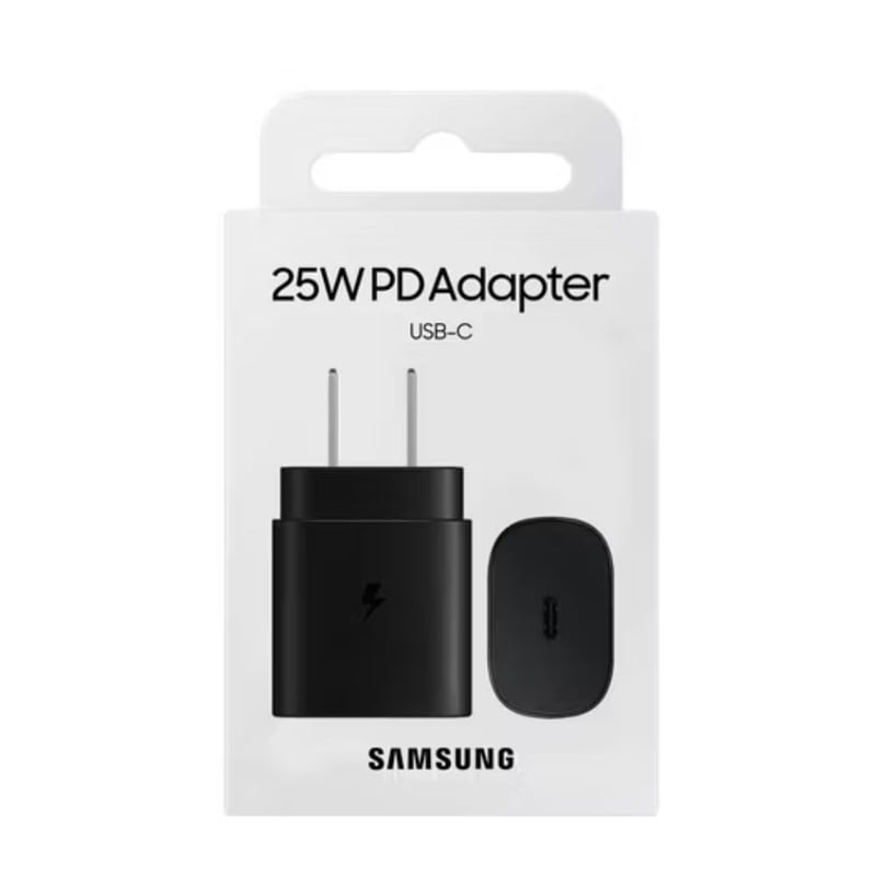 Samsung 25W PD Adapter USB-C Cargador de Pared Carga Súper Rápida ...