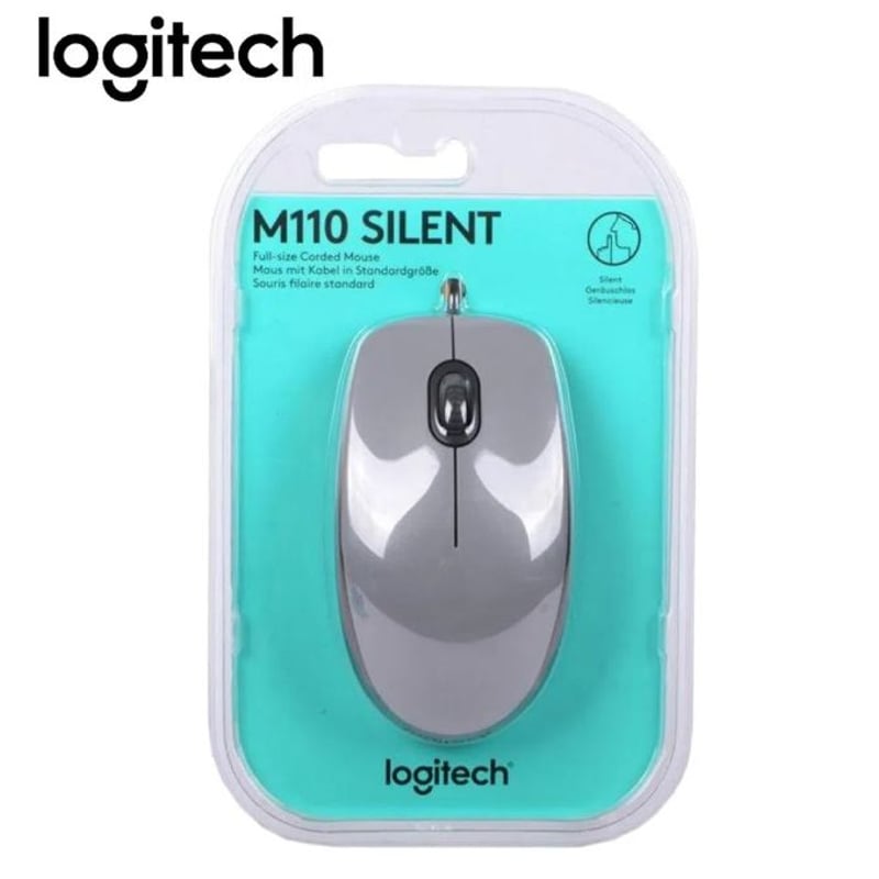 Mouse Logitech M110 Silent Gris LOGITECH | falabella.com