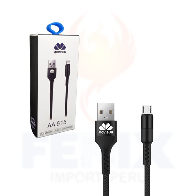 Cable Tipo Microusb v8 Movisun Aa-615 NEGRO GENERICO | falabella.com