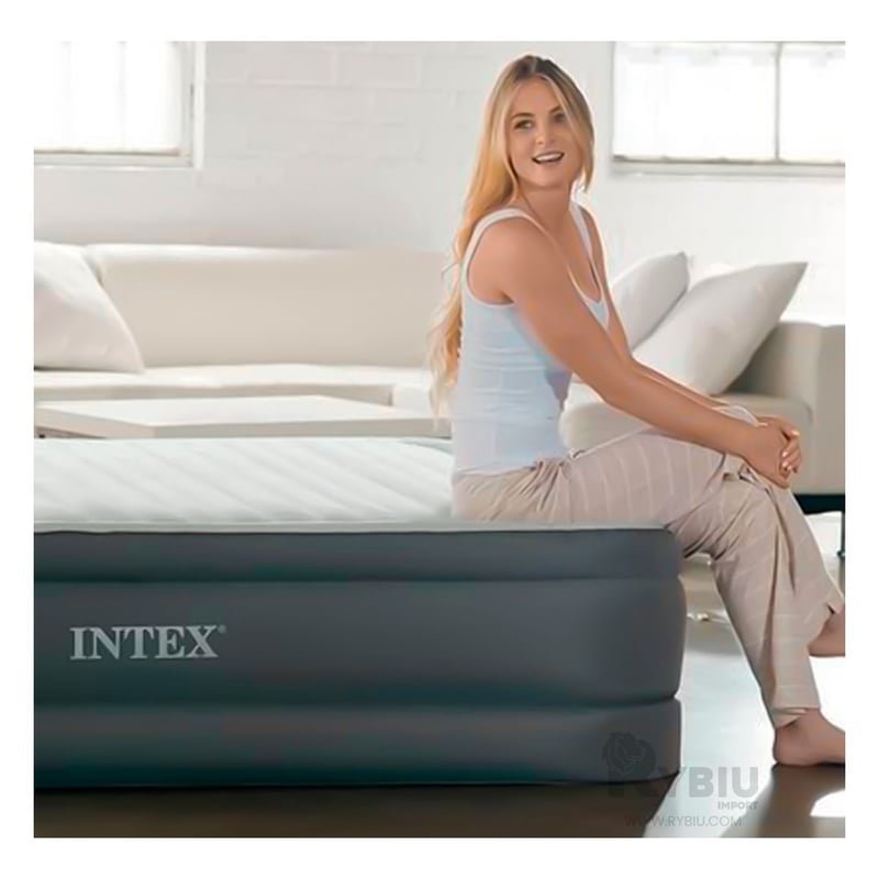 Inflable Cama Colchon Gris para Descansar | Sodimac Perú