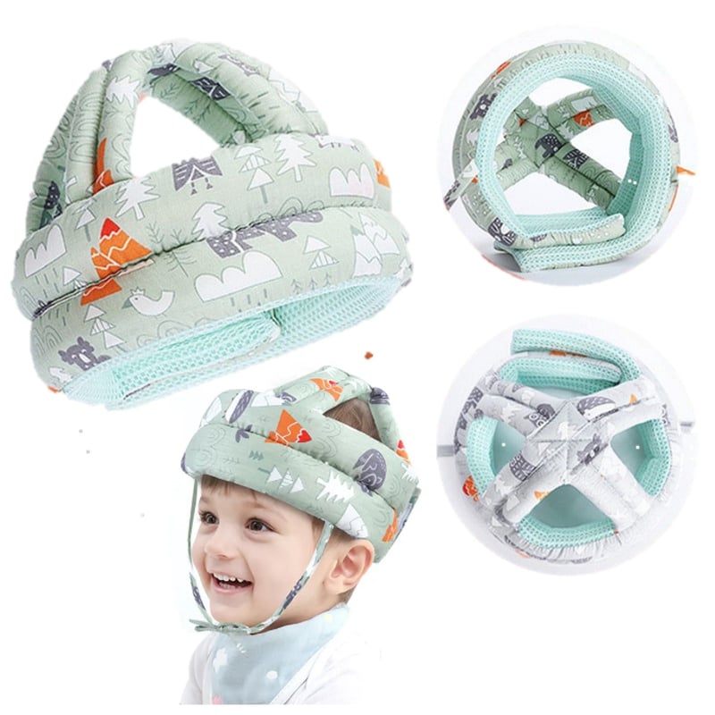 Casco Protector Antigolpes Bebes Niños - Plomo GENERICO | falabella.com