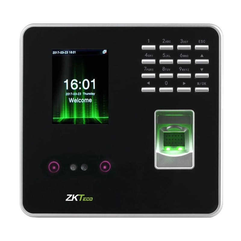 Zkteco MB20-VL Control de acceso y asistencia biometrico Facial y ...