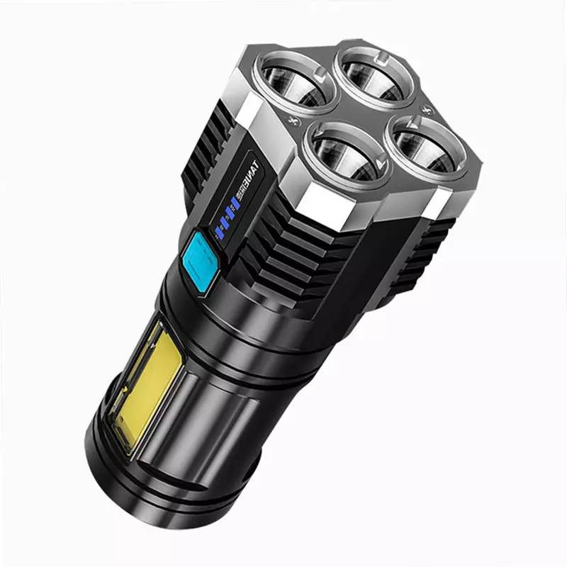 Linterna Recargable a USB con 4 Tipos de Luz OEM | falabella.com