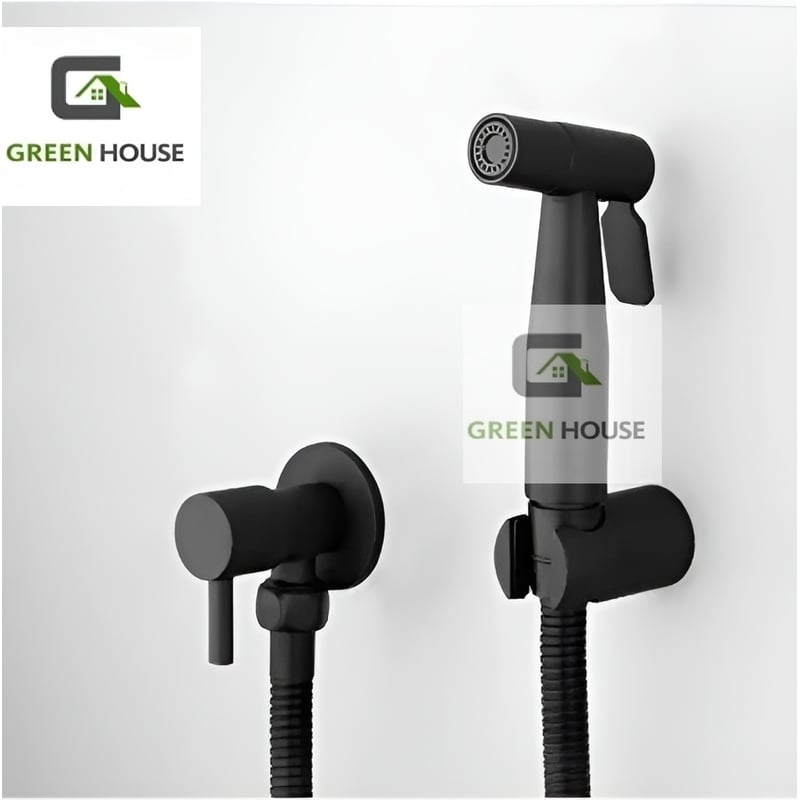 DUCHA BIDET COLOR NEGRO CON LLAVE ACERO SUS 304 GREEN HOUSE | falabella.com