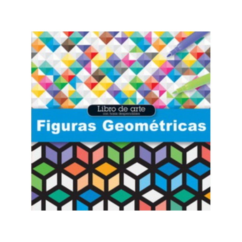 LIBRO DE ARTE: FIGURAS GEOMETRICAS SILVER DOLPHIN | falabella.com