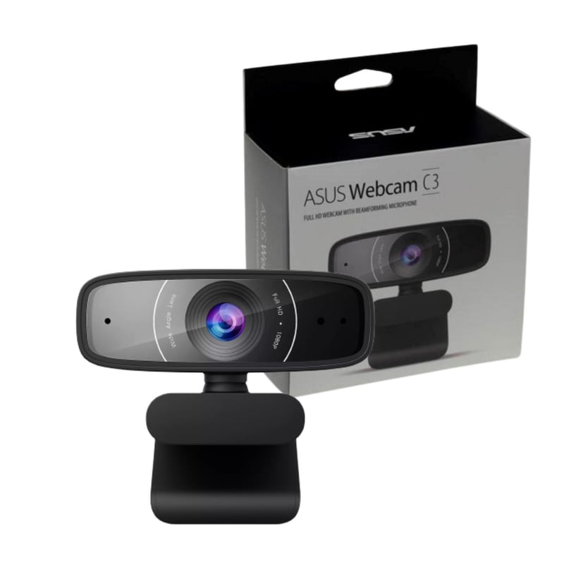 Camara Webcam Asus C3 Full Hd 30fps 1080p ASUS | falabella.com