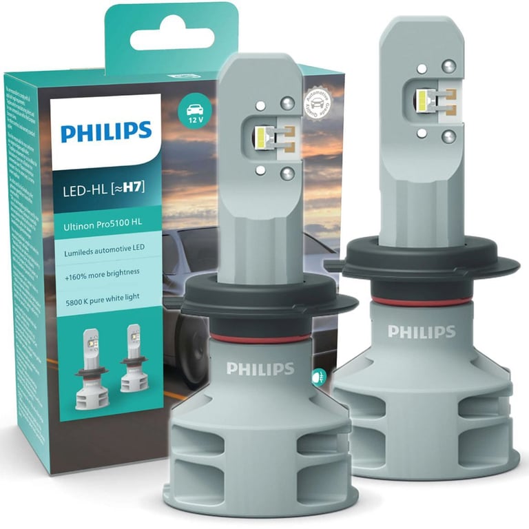 Foco Led H7 Philips Ultinon Pro5100 12V 24V C2 PHILIPS | falabella.com