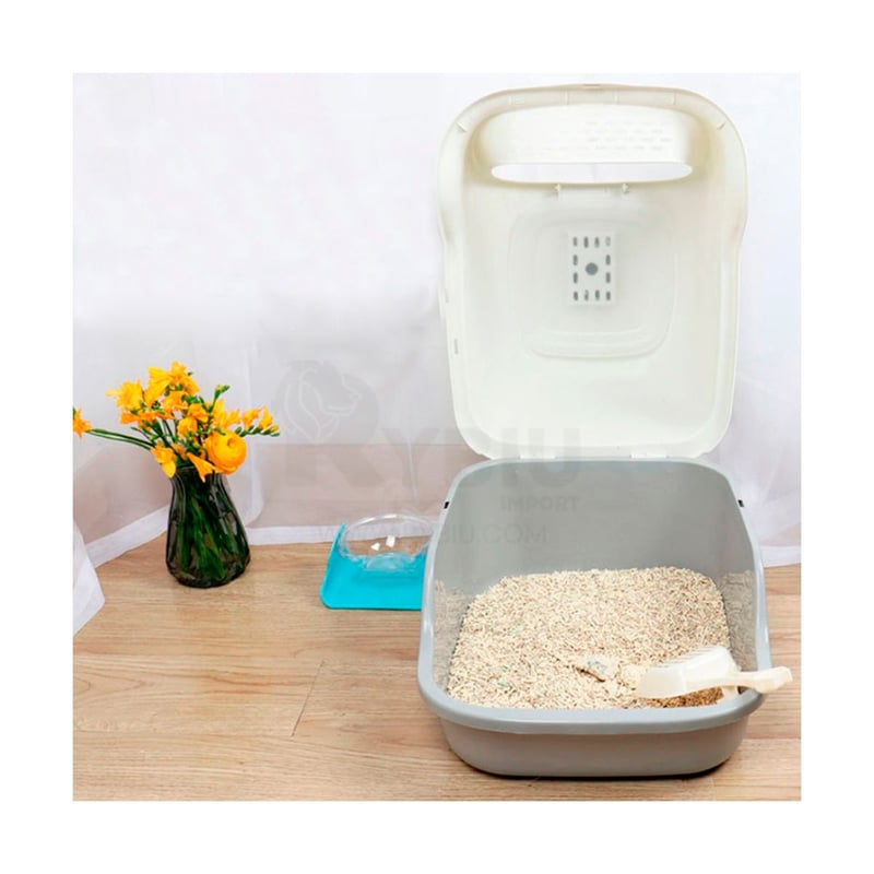 Sanitario Cerrado con Orejas de Gato Color Plomo GENERICO | falabella.com