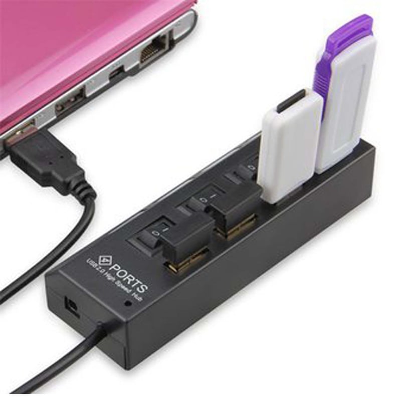 Multi puertos usb 4 espacios extension usb GENERICO | falabella.com