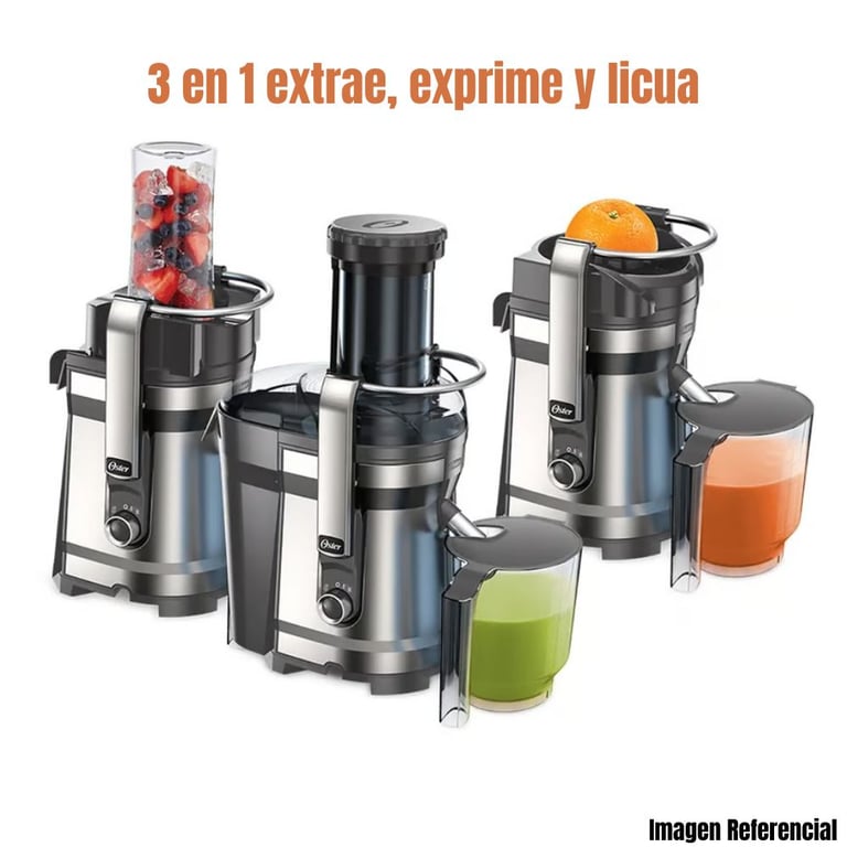 Extractor de jugos Oster 3 En 1 FPSTJE318C OSTER | falabella.com