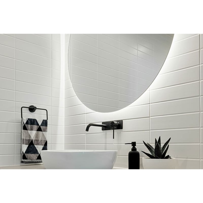 Espejo circular biselado con luz led cálida posterior Vidrio Belga de ...