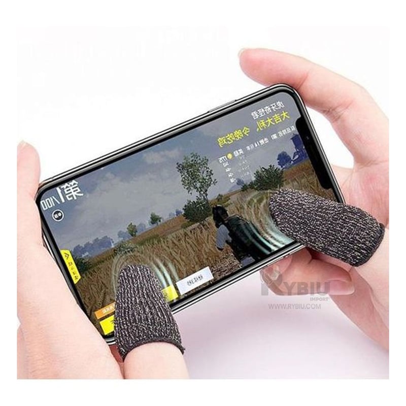 Pack por un Par de Dedales Gamer de Juegos Color Negro GENERICO ...