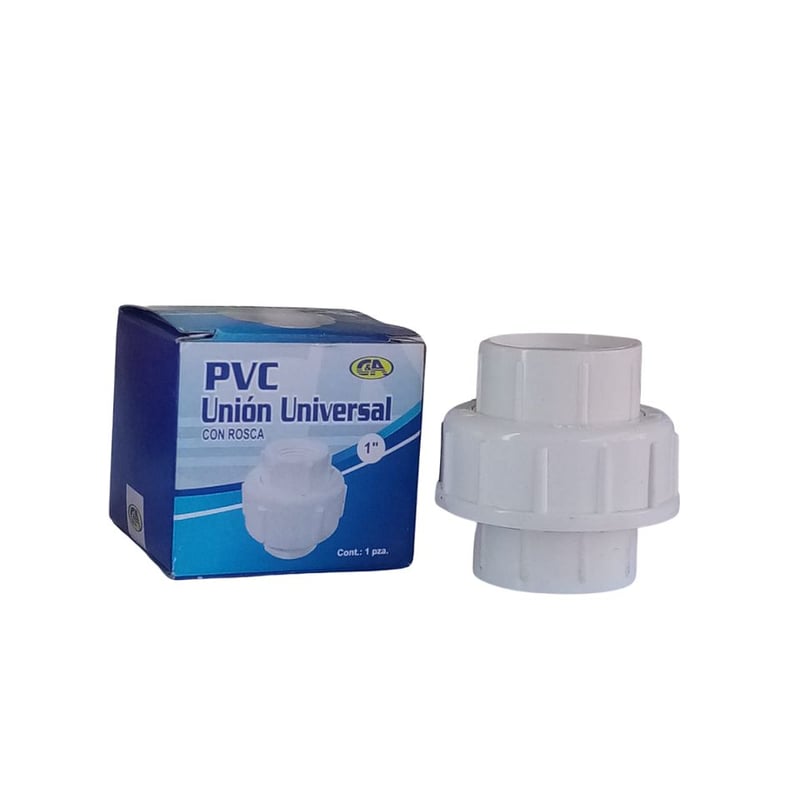 Unión Universal PVC Con Rosca C&A 3/4" - Blanco C AND A TOOLS ...