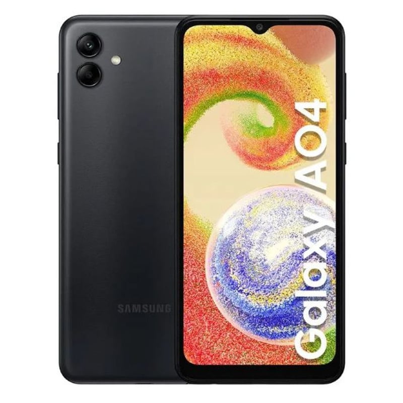 CELULAR SAMSUNG GALAXY A04 DE 64GB ROM Y 4GB ROM NEGRO SAMSUNG | falabella.com
