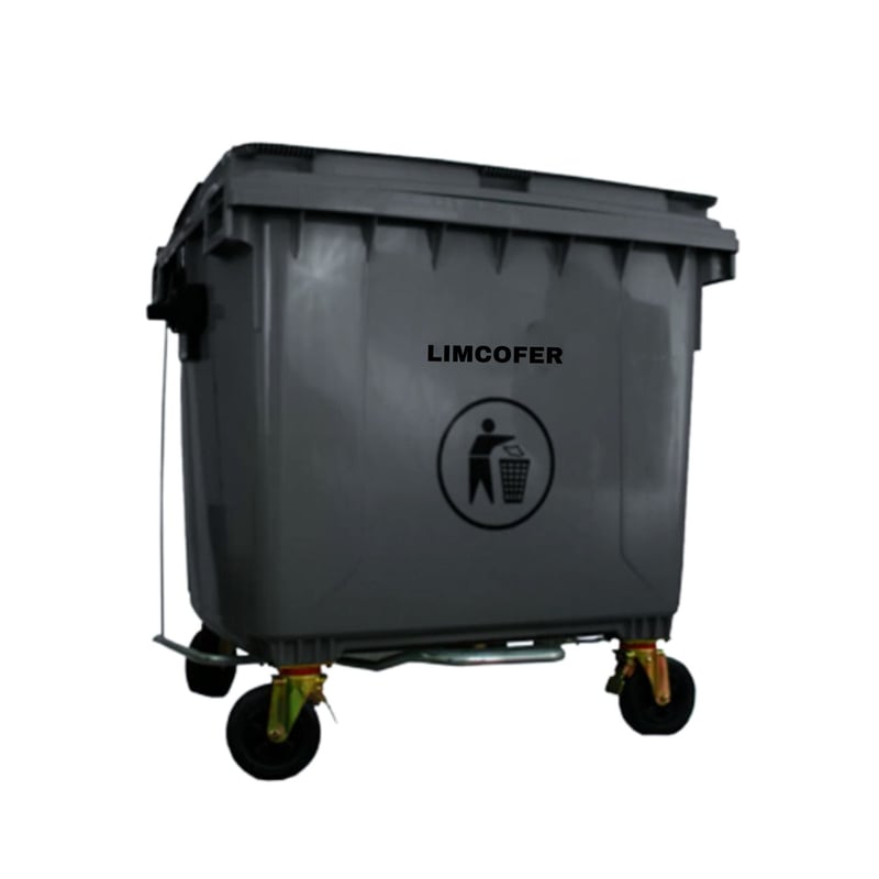 Contenedor basura 1100 Litros NEGRO LIMCOFER | falabella.com