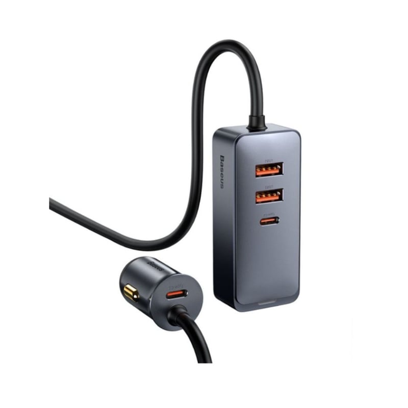 Cargador Auto Baseus Usb C Extension iPhone Android 120w BASEUS ...