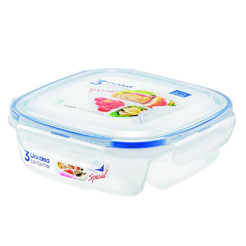 Taper LocknLock Cuadrado con 3 Divisiones 750ML GENERICO | falabella.com