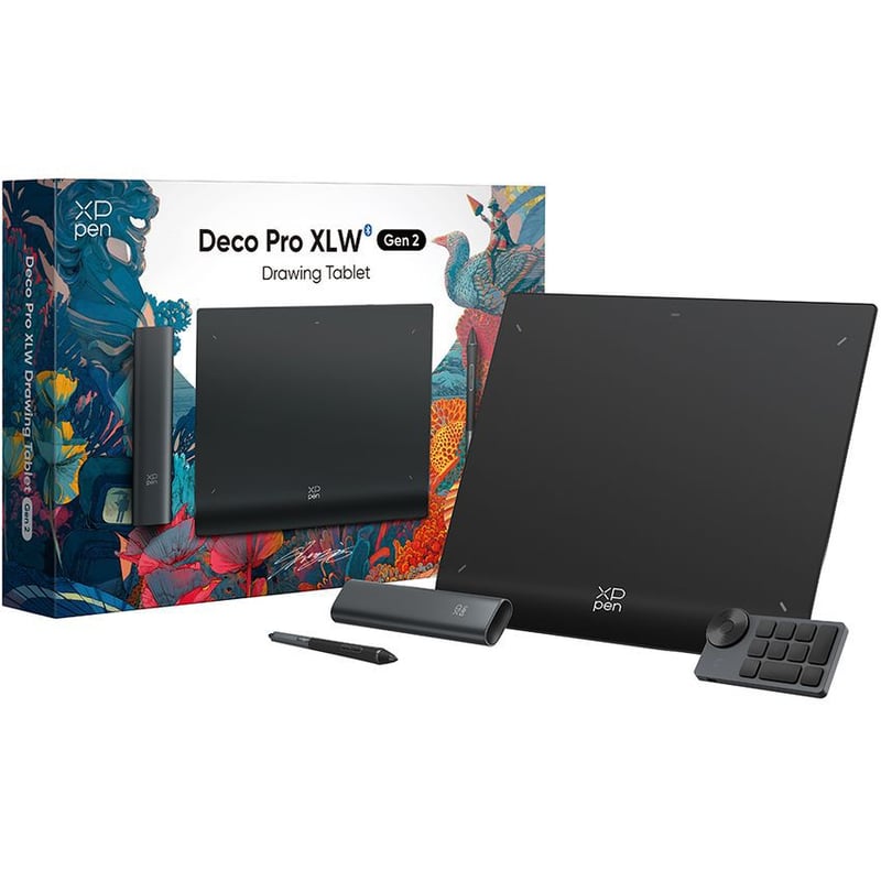 XP PEN Deco Pro XLW 2.ª gen Tableta Gráfica Bluetooth com Teclado 15 ...