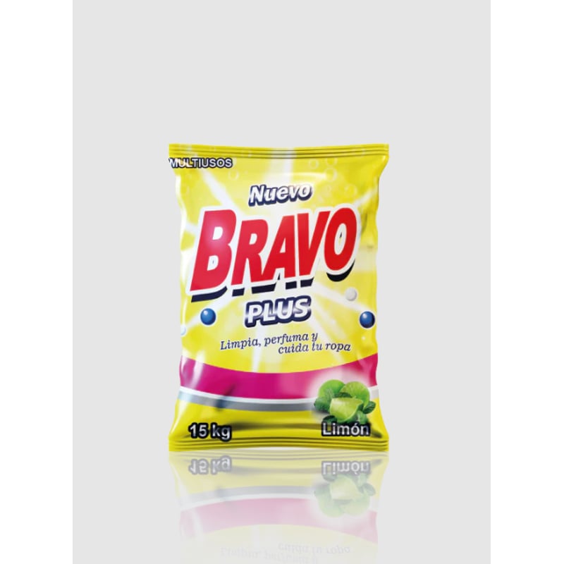 DETERGENTE MULTIUSOS BRAVO 15 KILOS LIMON | Sodimac Falabella