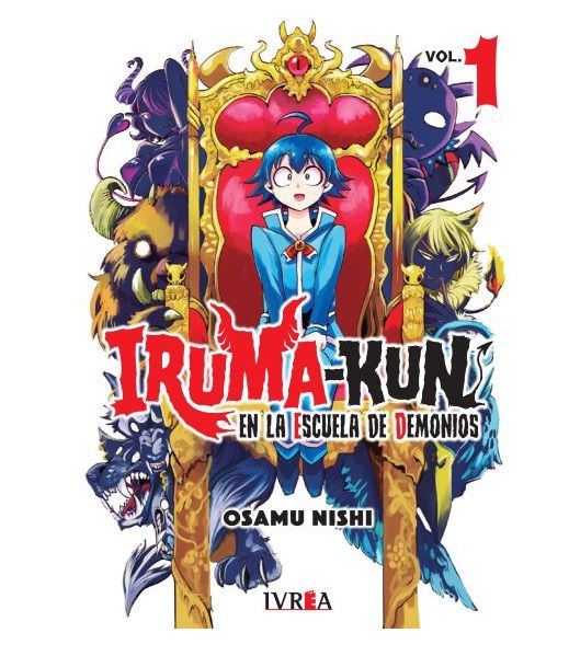 Manga Iruma Kun En La Escuela de Demonios Tomo 01 IVREA | falabella.com