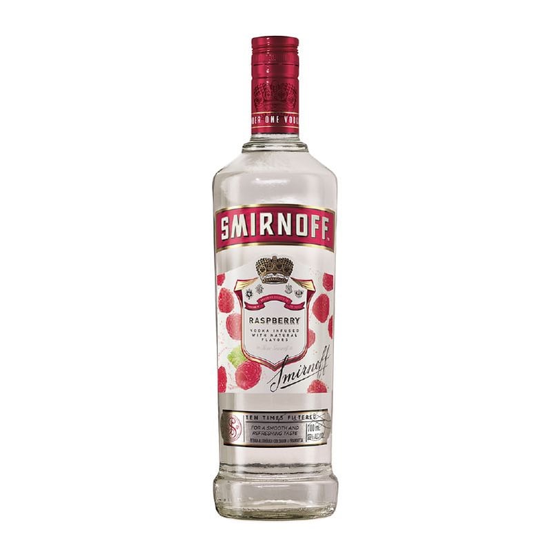 VODKA SMIRNOFF RASPBERRY 700ML SMIRNOFF | falabella.com