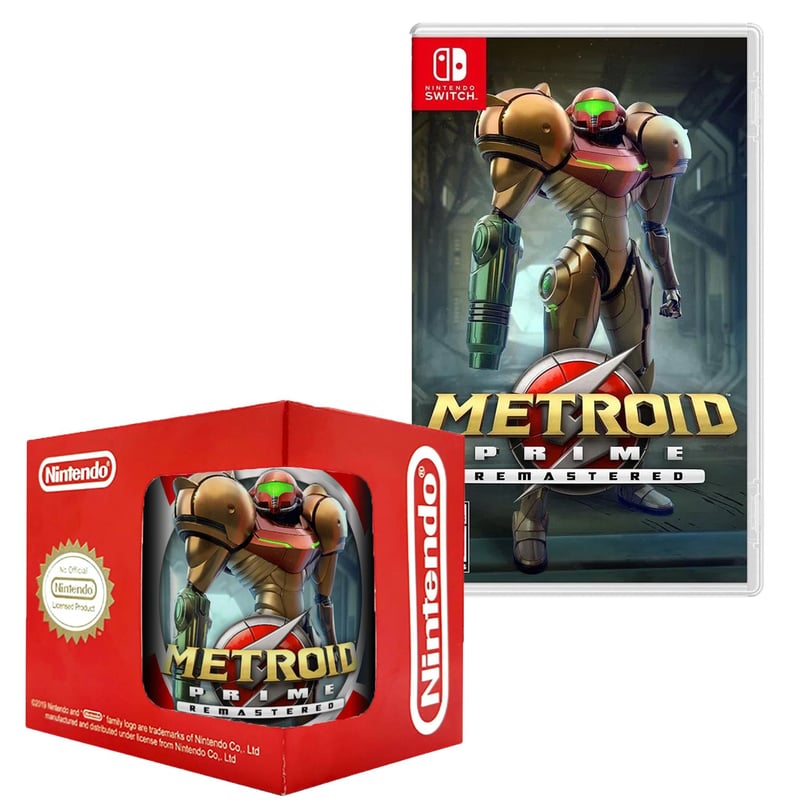 Metroid Prime Remastered Nintendo Switch y Taza NINTENDO | falabella.com