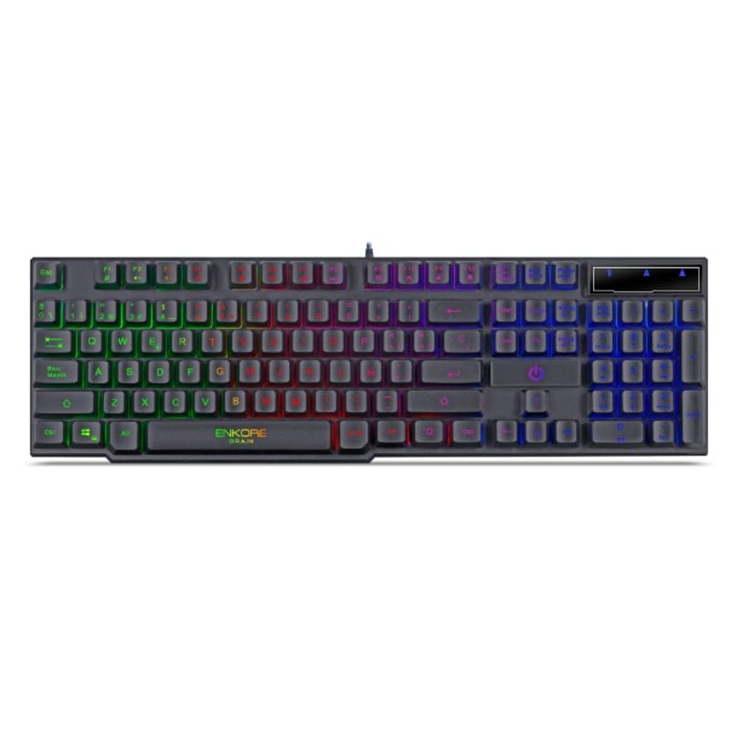 Teclado Gamer Rainbow USB Enkore Brain ENK603 ENKORE | falabella.com