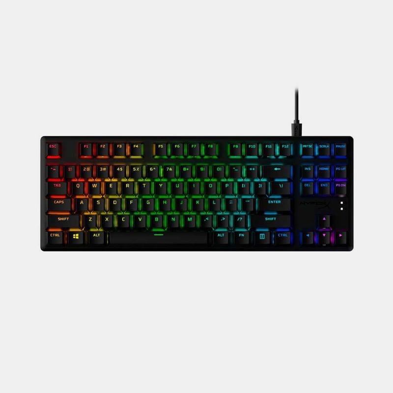 TECLADO HYPERX ALLOY ORIGINS CORE COMPACT TKL BLUE SWITCH RGB HYPERX ...