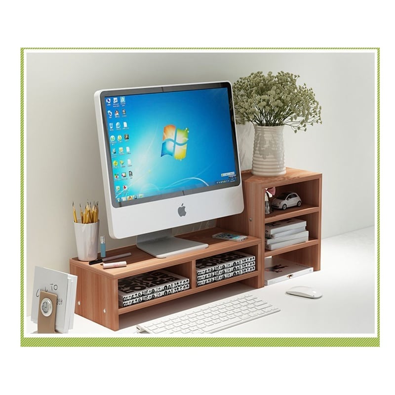 Base Soporte para monitores EMANUEL cedro Repisa para monitores AMUEBLE ...