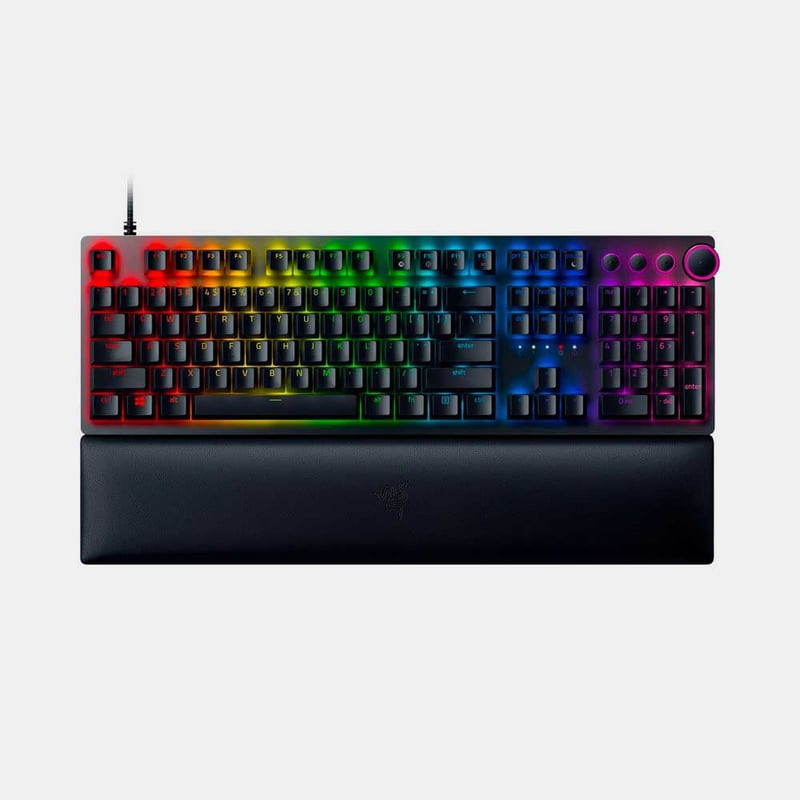 TECLADO RAZER HUNTSMAN V2 OPTICAL PURPLE SWITCH CHROMA RGB RAZER ...