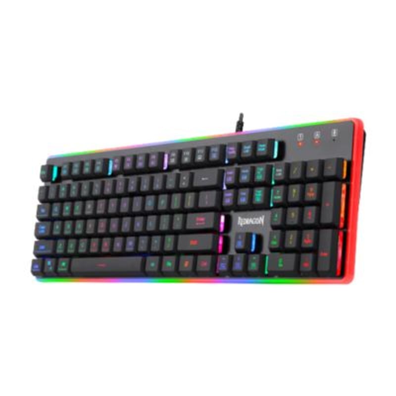 TECLADO GAMER MEMBRANA REDRAGON DYAUS 2 RGB BLACK 100% REDRAGON ...