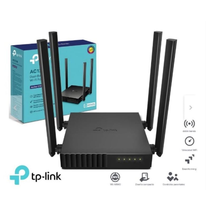 TP Link Router Wifi Dual Band Mu-Mimo Acces Point 867MBPS Archer C50 TP ...