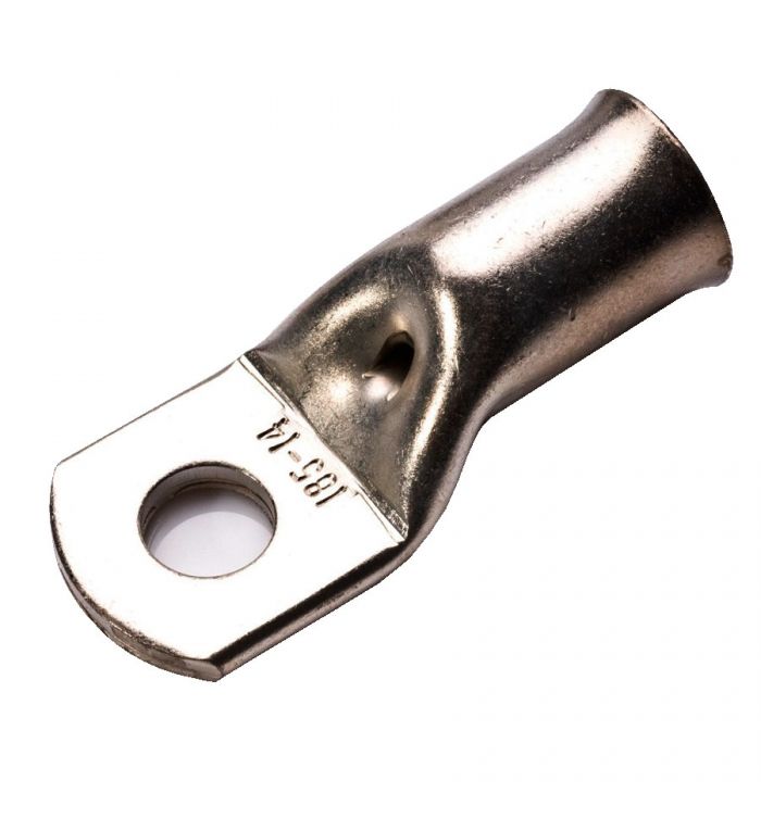 TERMINAL DE COBRE ESTAÑADO T16-8 AGUJERO 5/16" (CABLE 6 AWG) PACK 4 ...