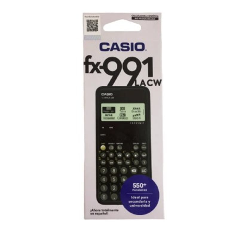 CALCULADORA CIENTIFICA CASIO CLASSWIZ FX-991LA CW CASIO | falabella.com