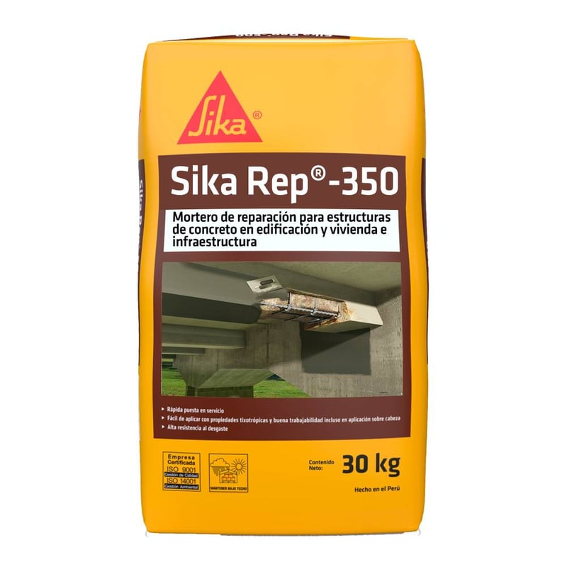 Mortero cementicio Predosificado Sika Rep -350 30Kg SIKA | falabella.com