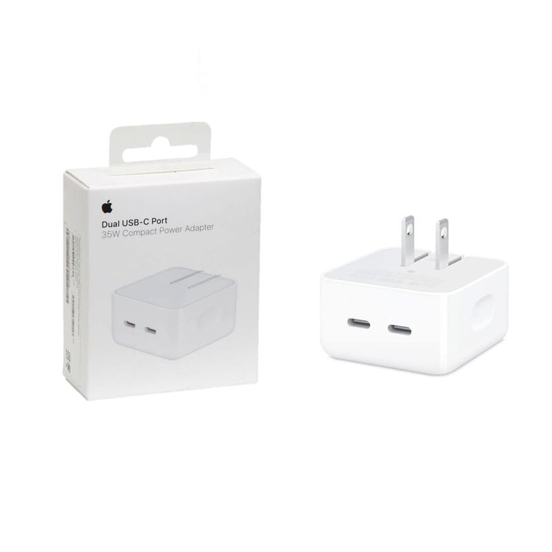 Adaptador de Carga Rápida Apple con 2 Puertos (35W) APPLE | falabella.com
