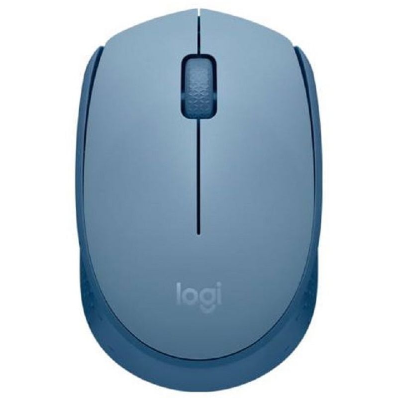 MOUSE LOGITECH M170 WIRELESS BLUE GRAY LOGITECH | falabella.com