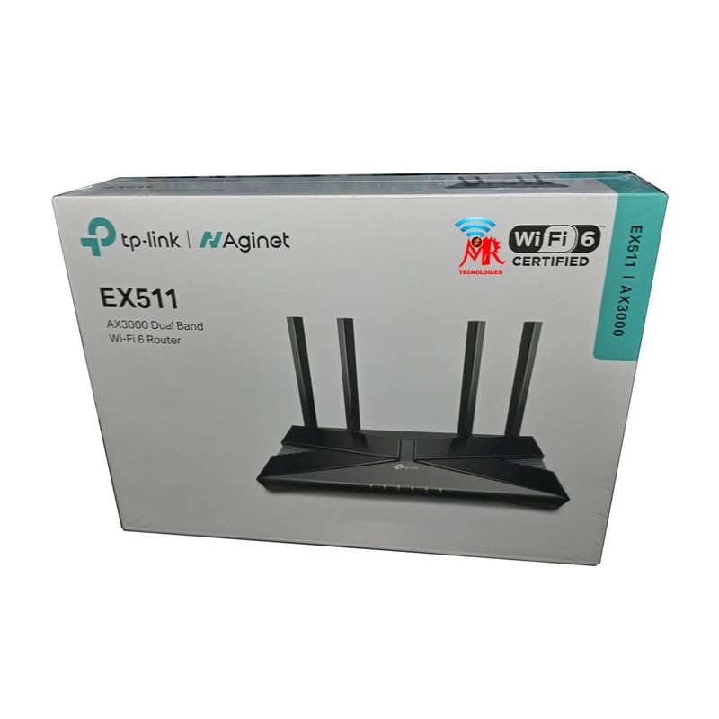 ROUTER DUAL BANDA TP-LINK EX511 AX3000 WIFI 6 TP LINK | falabella.com
