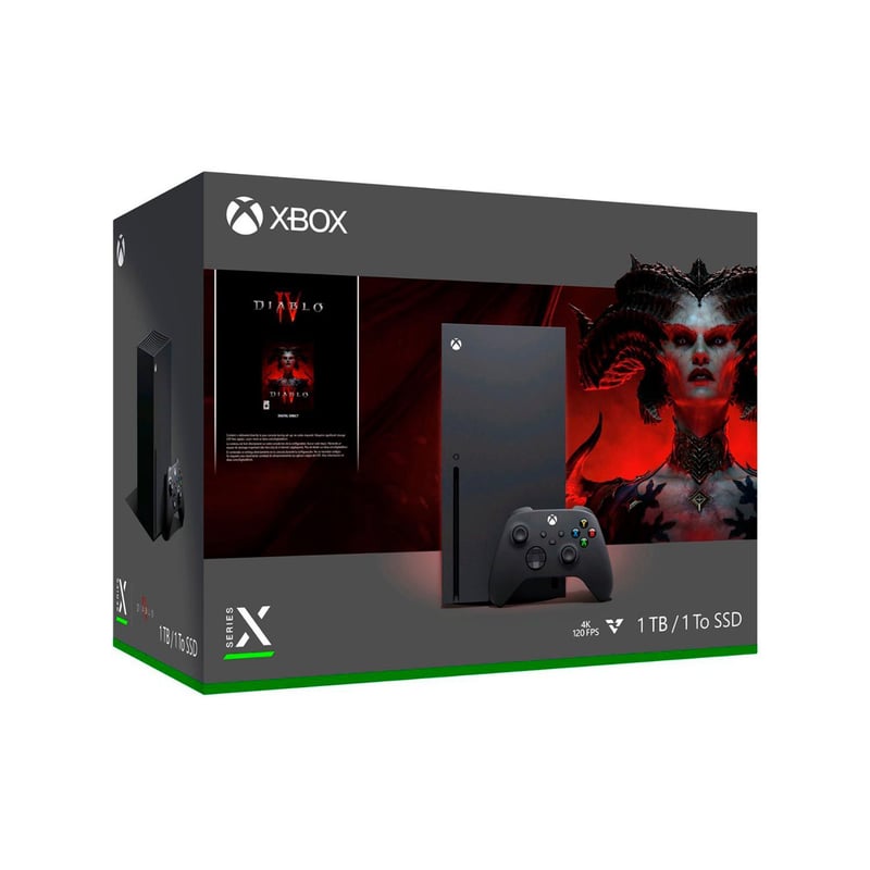 Consola Xbox Series X 1 TB Bundle Diablo IV MICROSOFT | falabella.com
