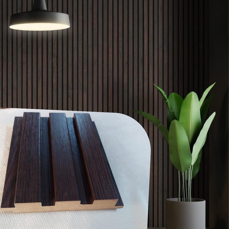 Wall Panel MDF Wengué | Sodimac Falabella