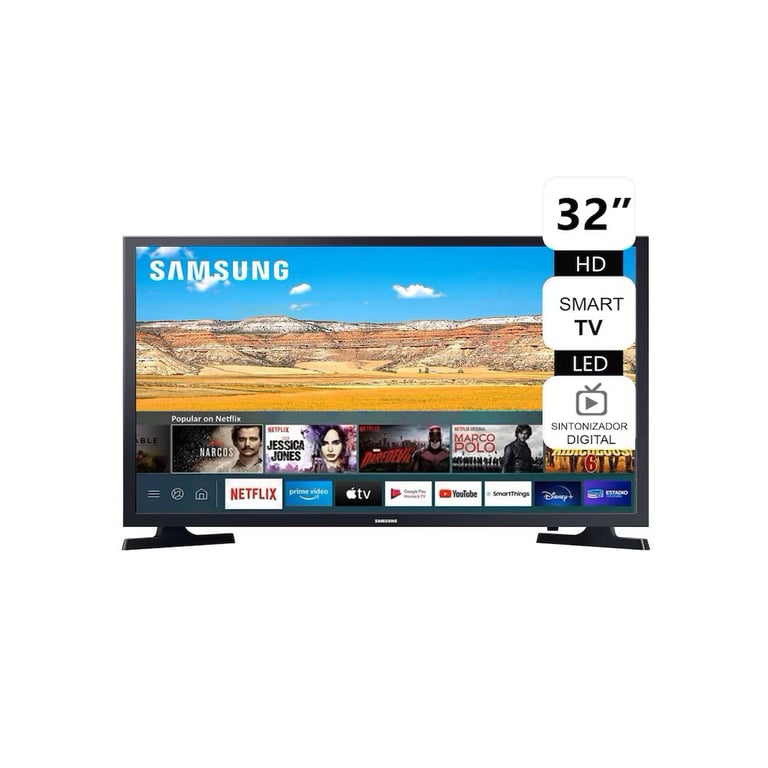 Televisor Samsung UN32T4202AGXPE 32 pulgadas LED HD Smart Tv SAMSUNG ...