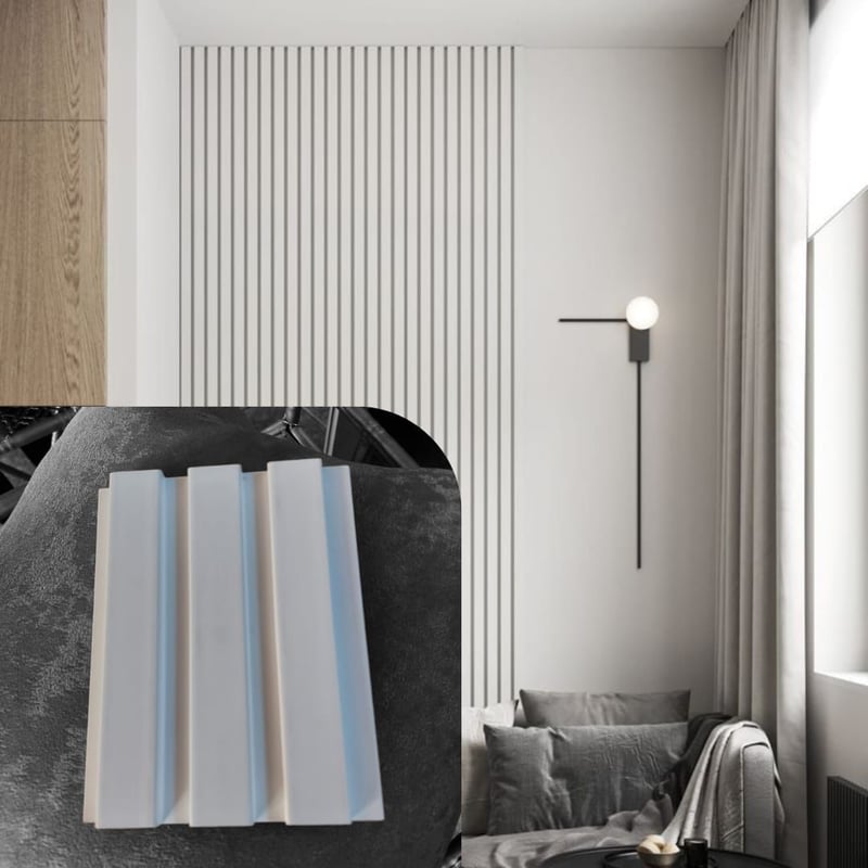 Wall Panel MDF Blanco Mate X6 Piezas | Sodimac Falabella