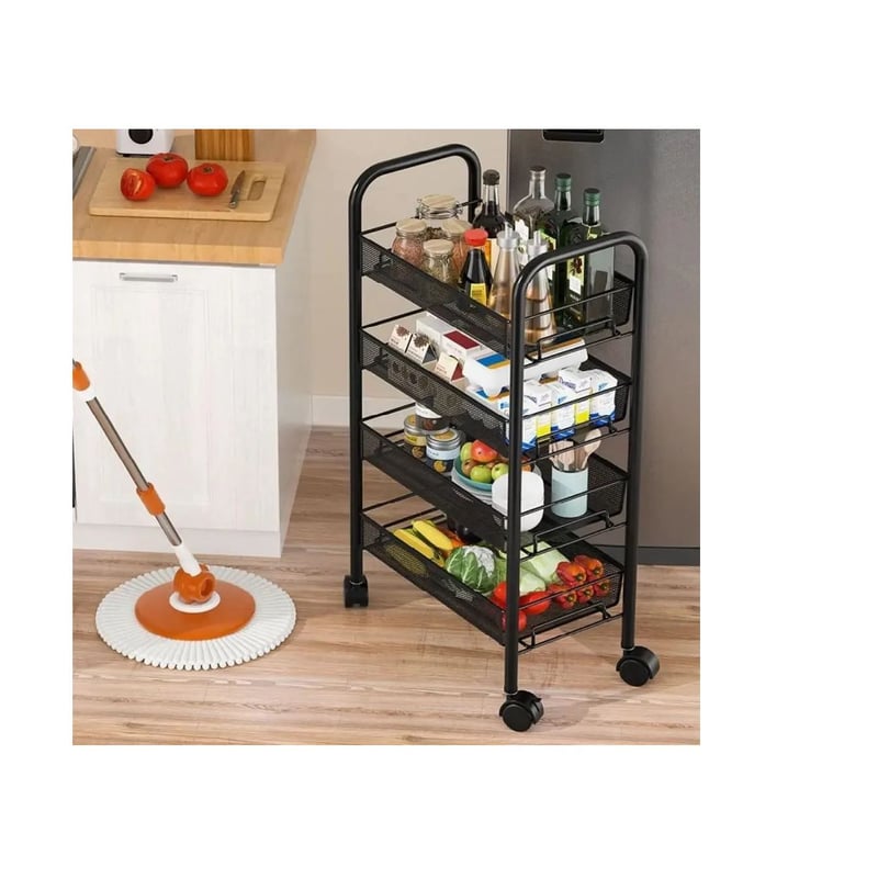 Carrito Organizador Multiusos 4 Niveles con Ruedas | Sodimac Perú