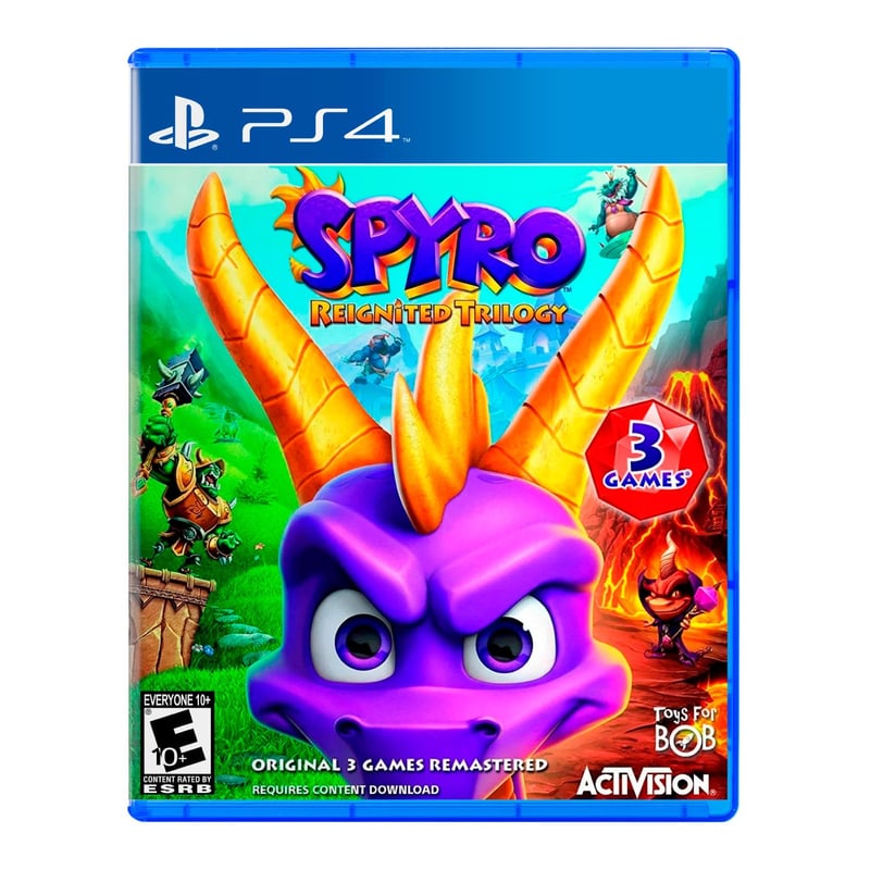 Spyro Reignited Trilogy Playstation 4 ACTIVISION | falabella.com