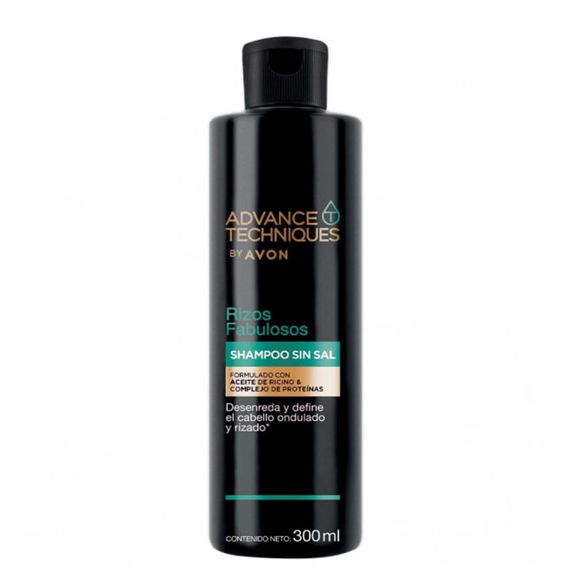 Advance Techniques Shampoo sin Sal Rizos Fabulosos 300ml AVON ...