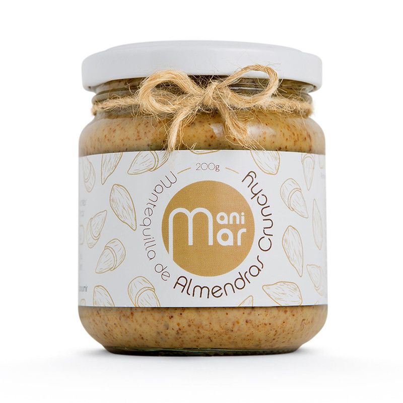 Mantequilla de almendras crunchy 200 gr MANI MAR | falabella.com