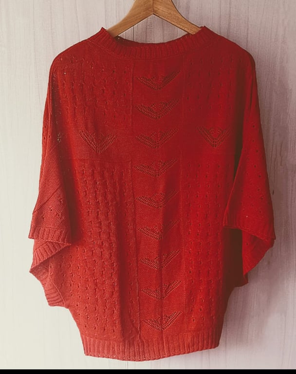 Chompa Calada Roja mujer Mandalay Knits GENERICO | falabella.com