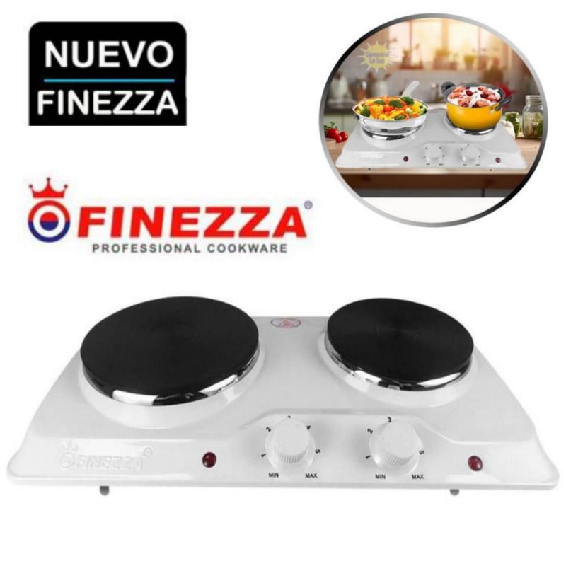 Cocina Eléctrica Finezza 2 Hornillas FZ-204D4B FINEZZA | falabella.com
