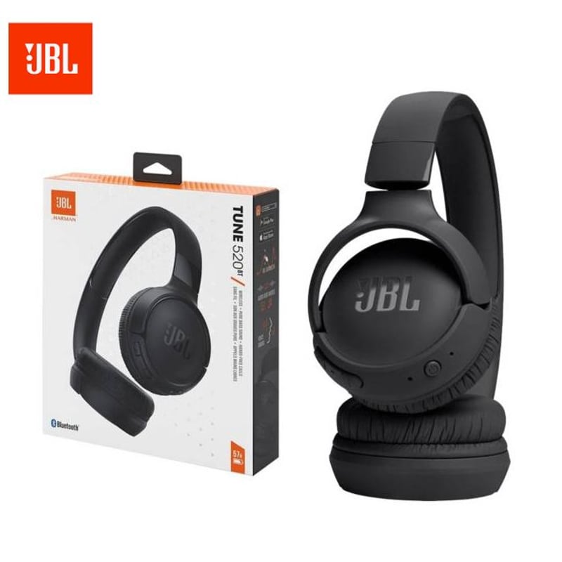 Audifono Jbl Tune 520 BT Pure Bass Sound - Negro JBL | falabella.com