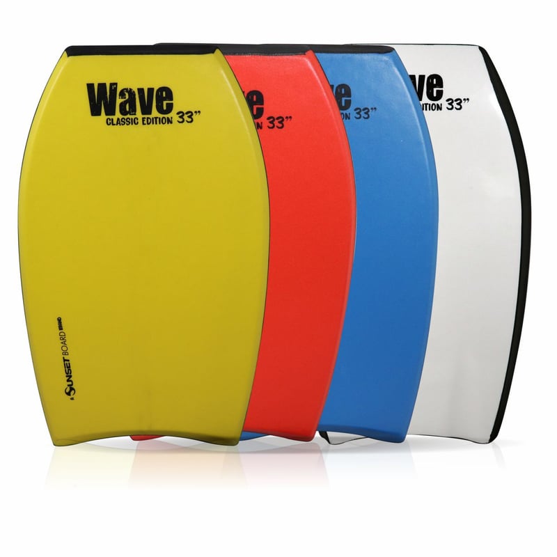 Bodyboard Wave 33 Amarilla SUNSET BOARD | falabella.com